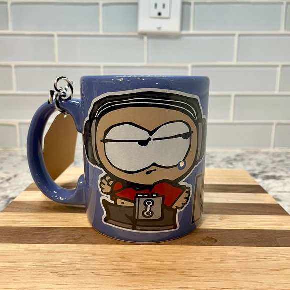 Dining | South Park Eric Cartman You Gotta Problem 12 Oz Blue Ceramic ...